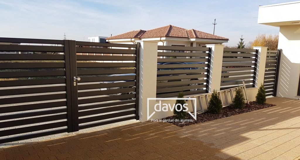 Garduri moderne si porti, poze si modele 2020-2024 • Paticlic SRL
